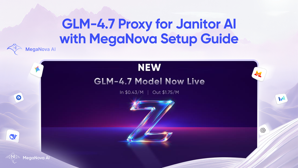 GLM-4.7 Proxy for Janitor AI with MegaNova Setup Guide