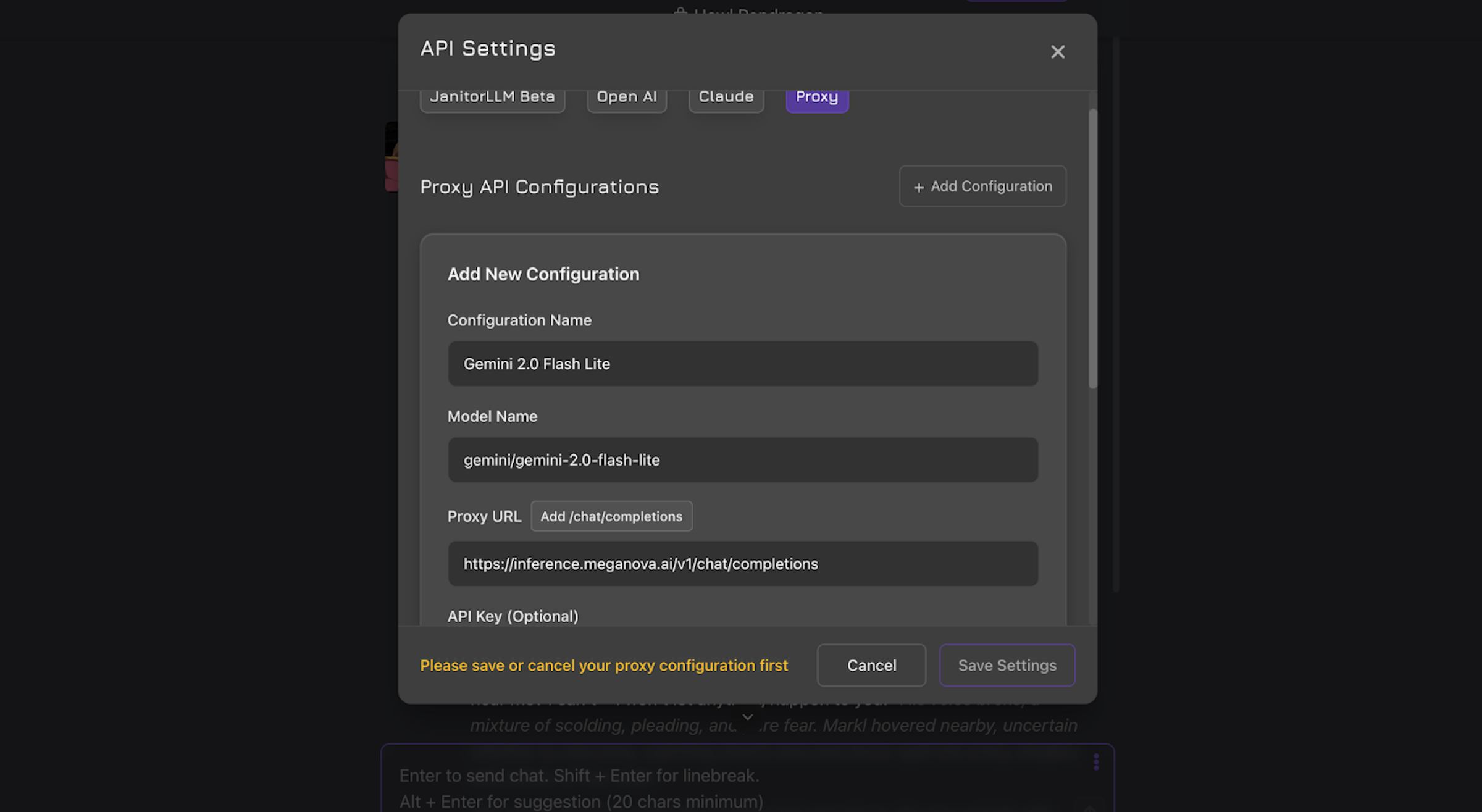 JanitorAI x MegaNovaAI: Step-by-Step Cheap Gemini Roleplay Setup with ...